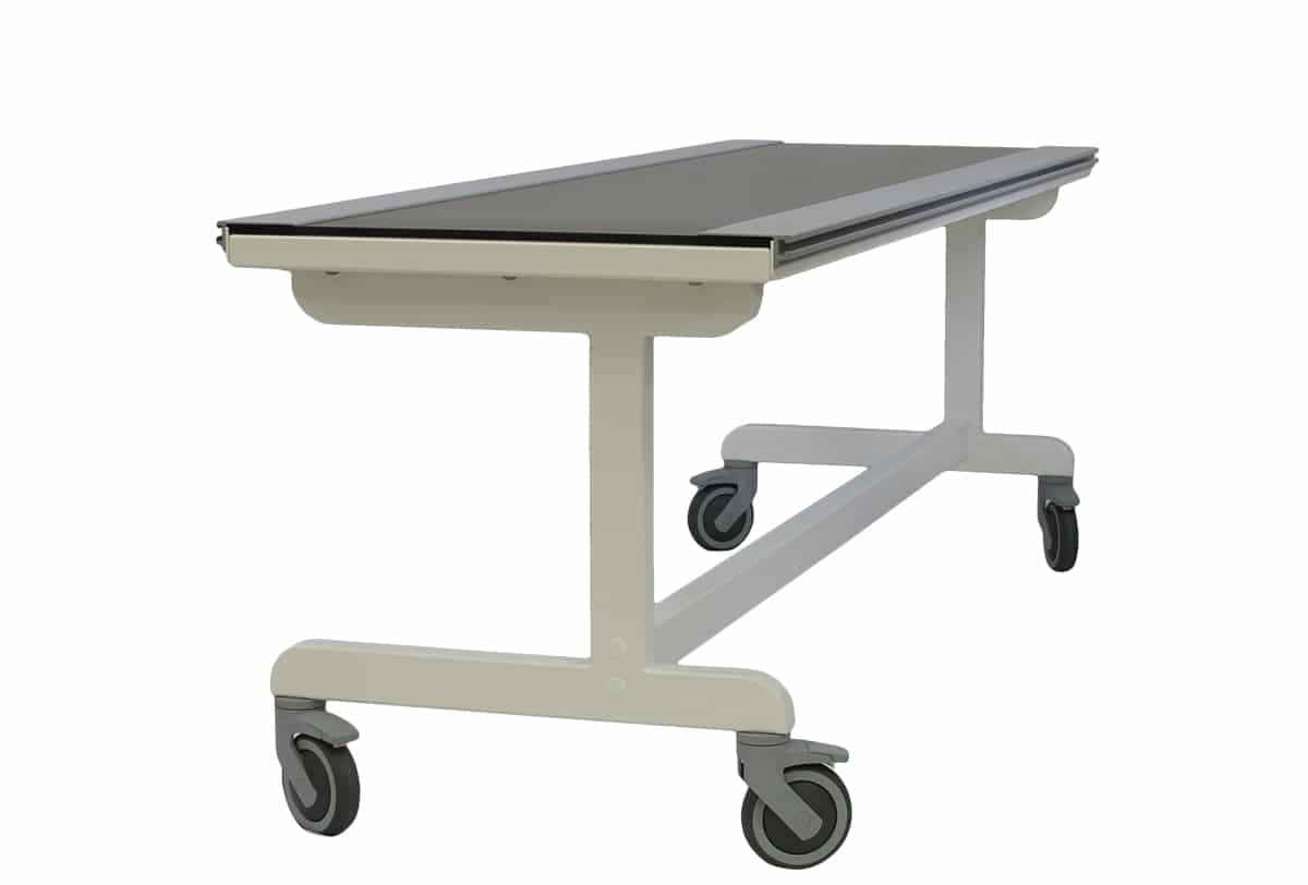 Clear Top Mobile Table – MavenImaging
