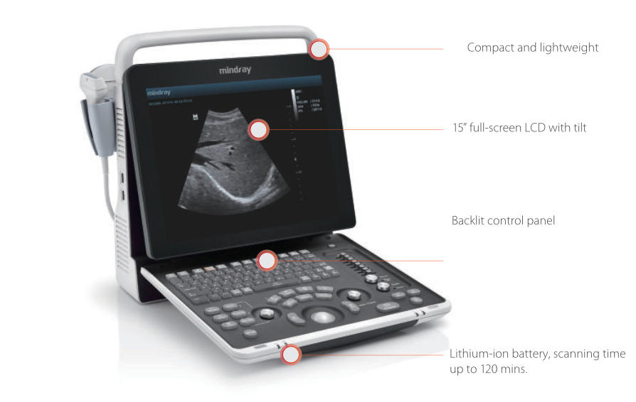 Mindray DP-50 Expert Mobile Ultrasound System – MavenImaging